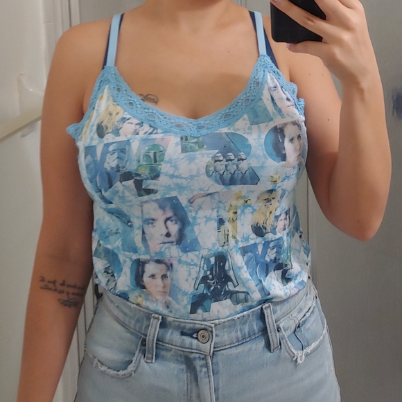 Star Wars | Tops | Y2k Star Wars Cami Medium | Poshmark